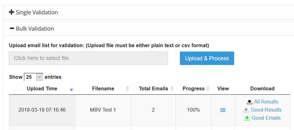 How to import email list from SendGrid - MailboxValidator Articles