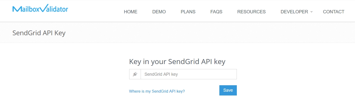 How to import email list from SendGrid - MailboxValidator Articles
