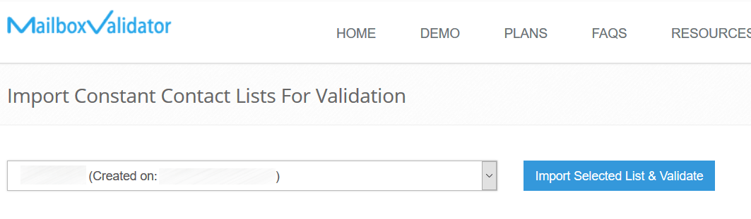 How to import email list from Constant Contact - MailboxValidator Articles