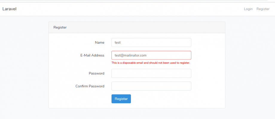 How To Use Mailboxvalidator Laravel Email Validation Package To Validate Email During