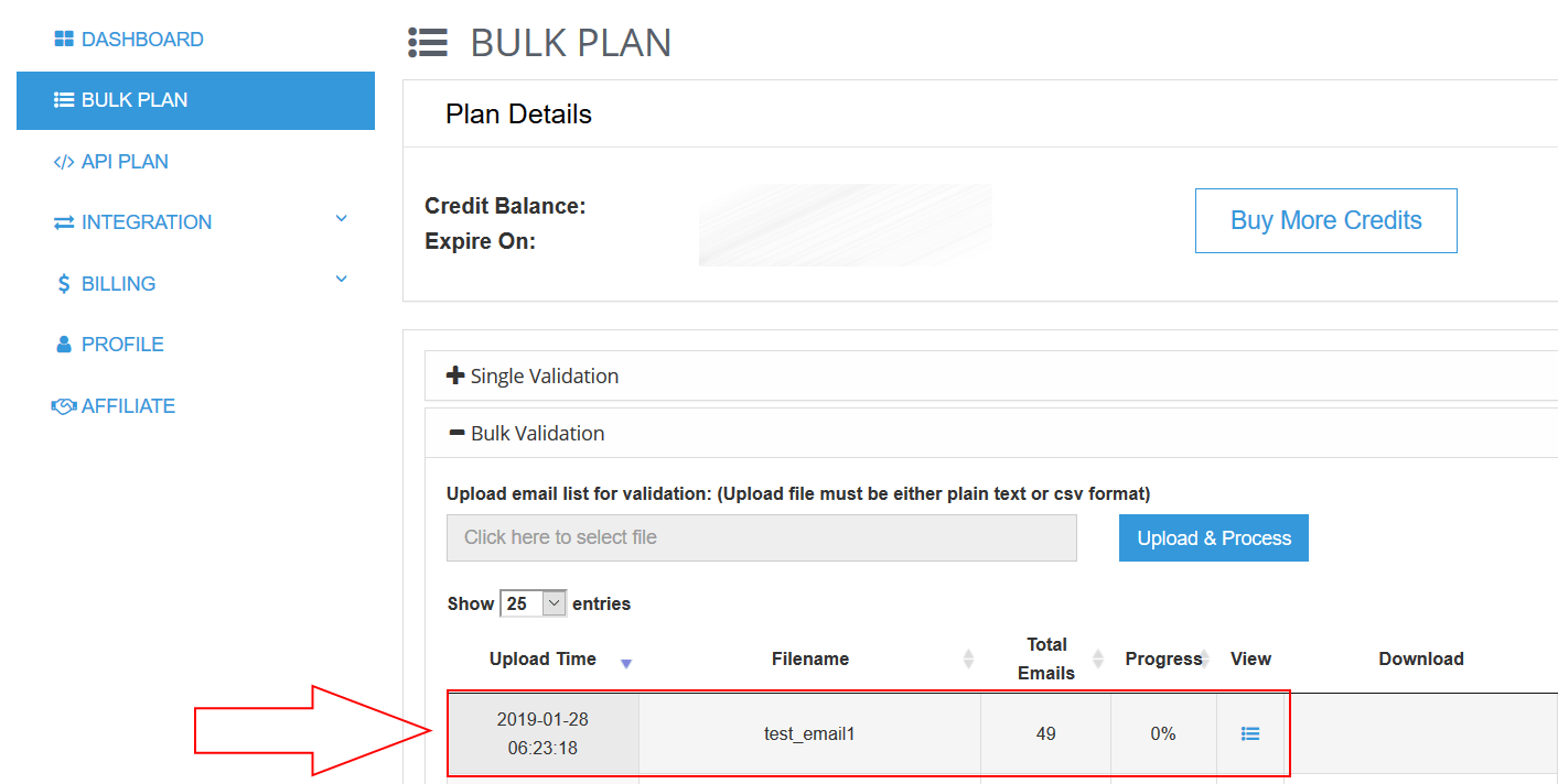 How to import email list from VerticalResponse - MailboxValidator Articles
