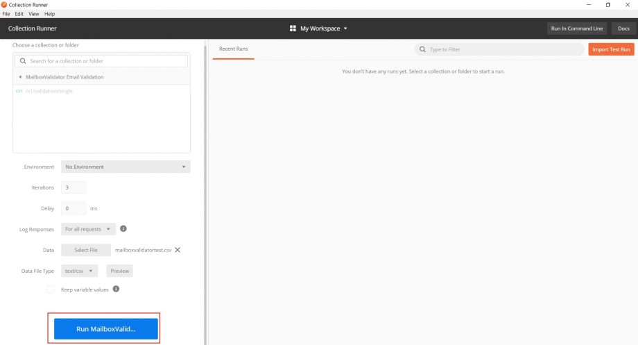 Using Postman To Call Mailboxvalidator Email Validation Api Mailboxvalidator Articles