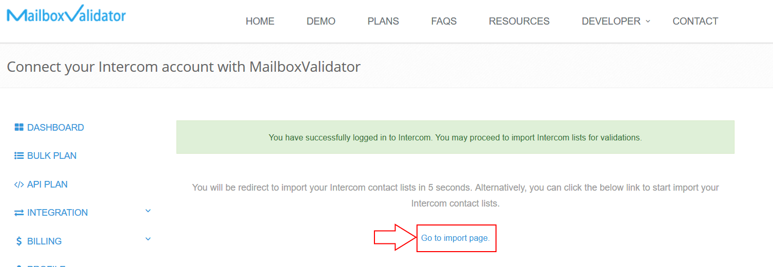 How to import email list from Intercom - MailboxValidator Articles