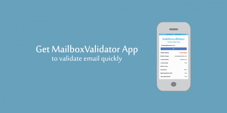 MailboxValidator Mobile App - MailboxValidator Articles