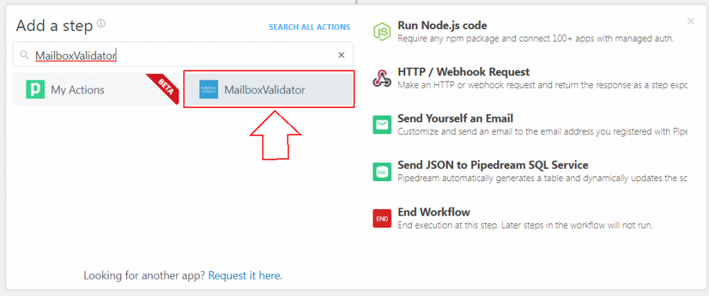 How to use MailboxValidator to validate email in Pipedream? - MailboxValidator Articles